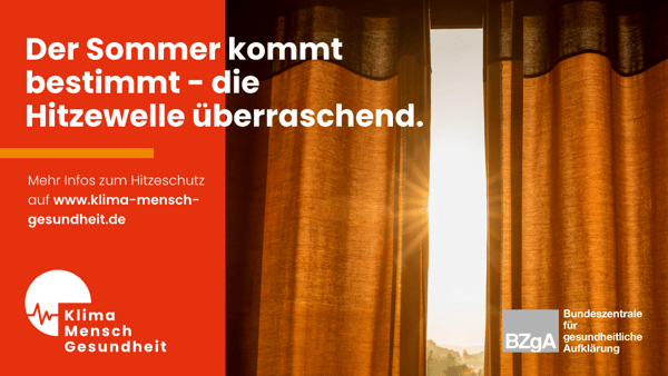 Hitze und Hitzeschutz | BZgA - Klima - Mensch - Gesundheit